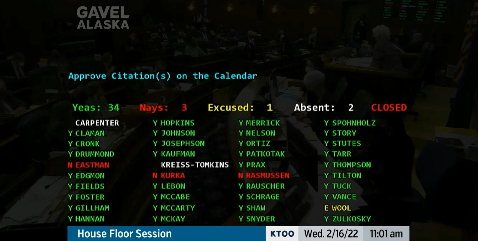 Video: Today, I Objected to Declaring Byron Mallott a Noble Leader. I ...